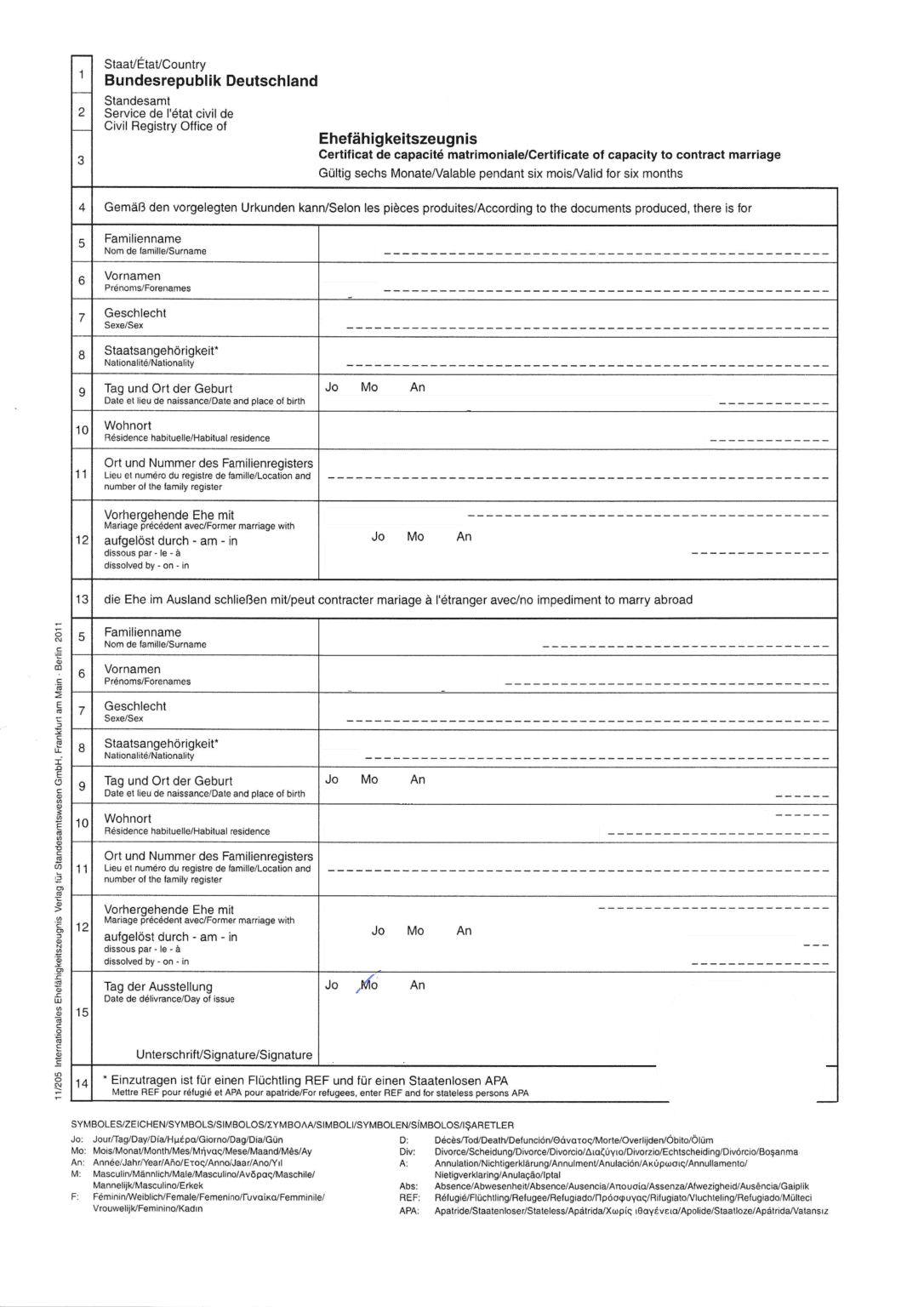 Alles über das Ehefähigkeitszeugnis - Schmalz Translations